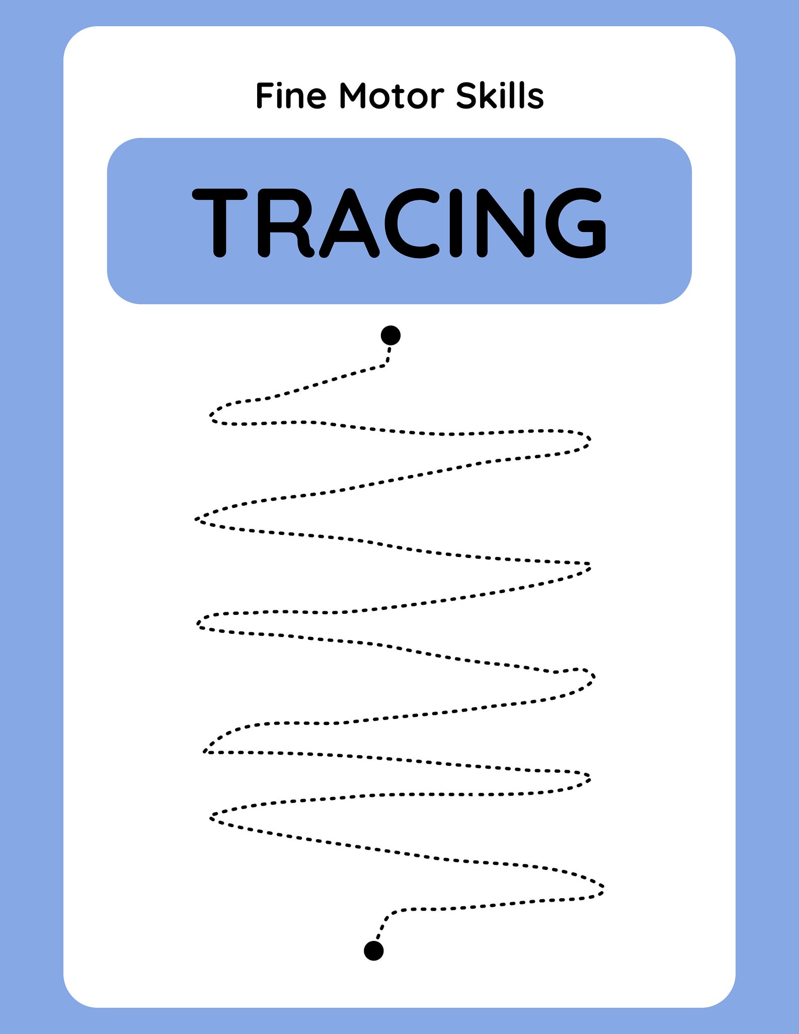 Fine Motor Skills Tracing, 16 Kinds - Etsy