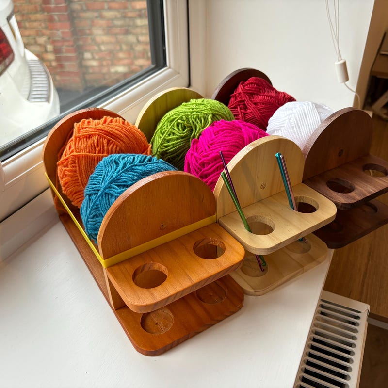 Yarn Ball Holder - Etsy