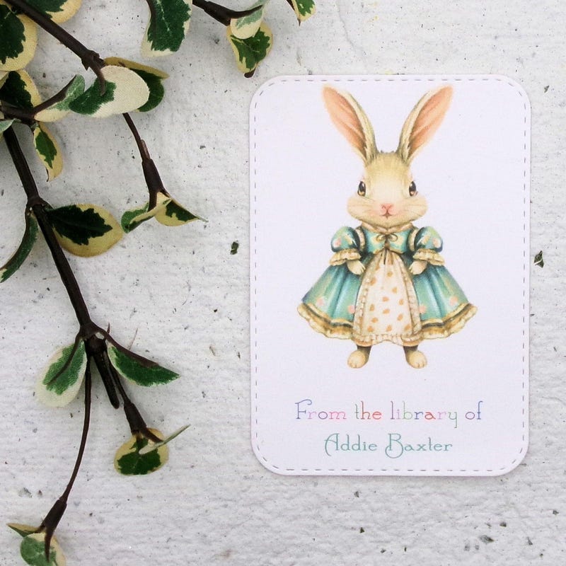 Childrens Bookplates - Etsy