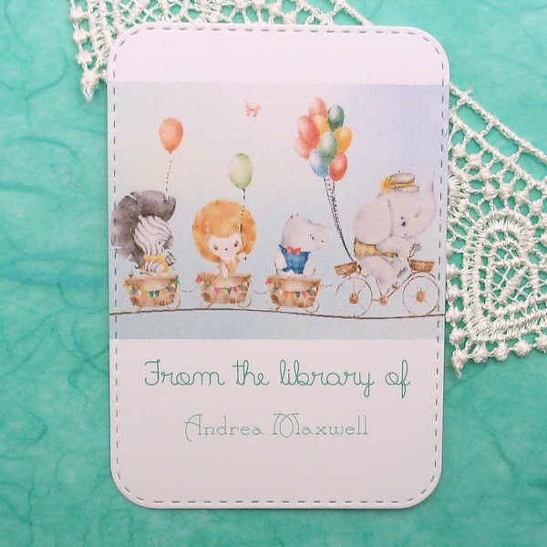 Personalized Bookplates Children - Etsy