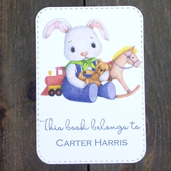 Personalized Bookplates Children - Etsy