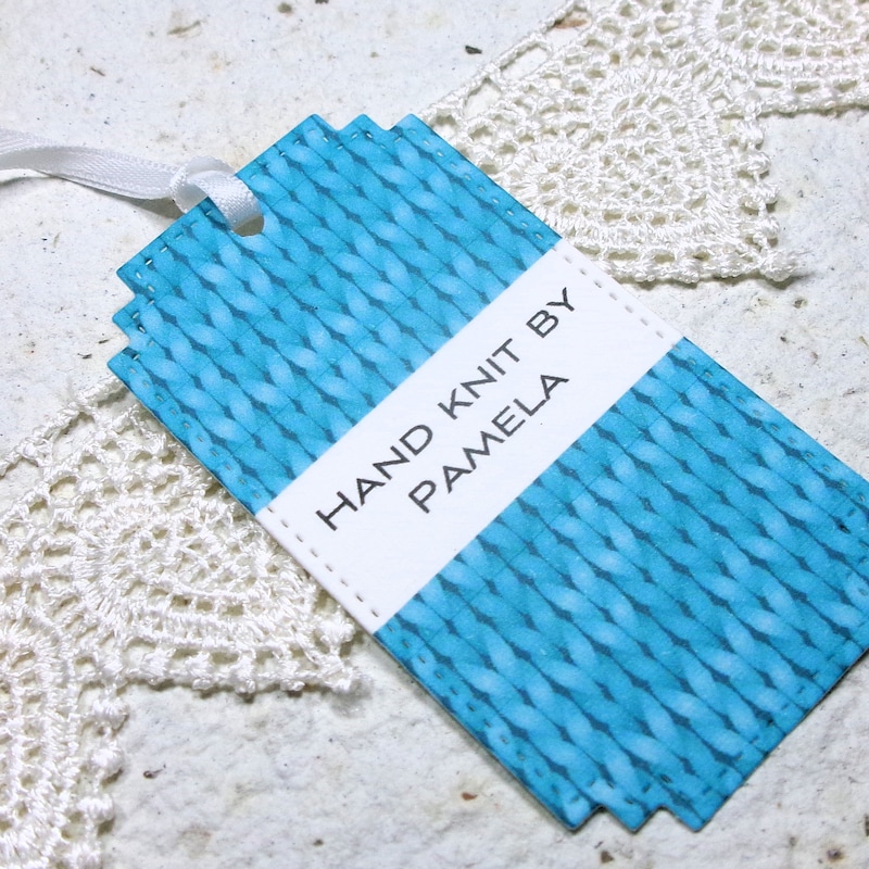 Hand Knit Tags - Etsy