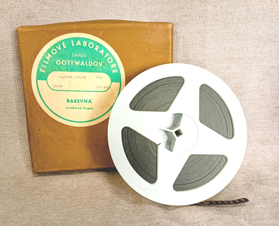 Vintage 16mm Soun Color Film Reel – Euglena Green Algae Biology ...