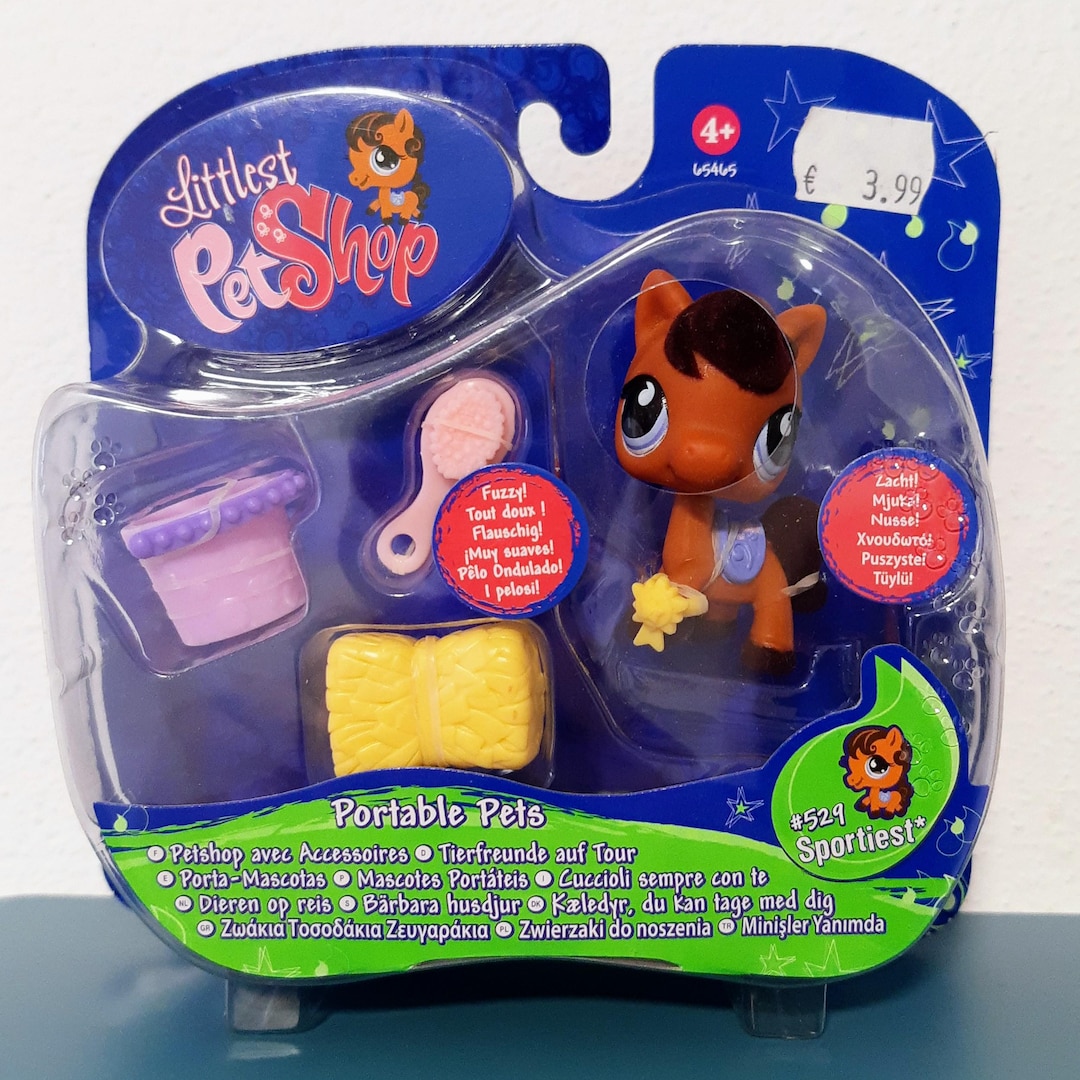 Littlest Pet Shop 529 627 Pony Horse Rare Misprint Boxed LPS Hasbro NIB ...