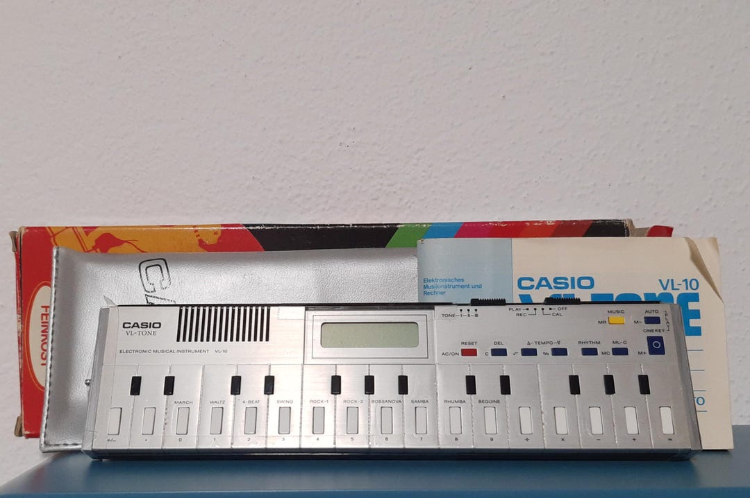 Vintage Casio Vl-tone VL10 Electronic Keyboard Calculator - Japan - Etsy