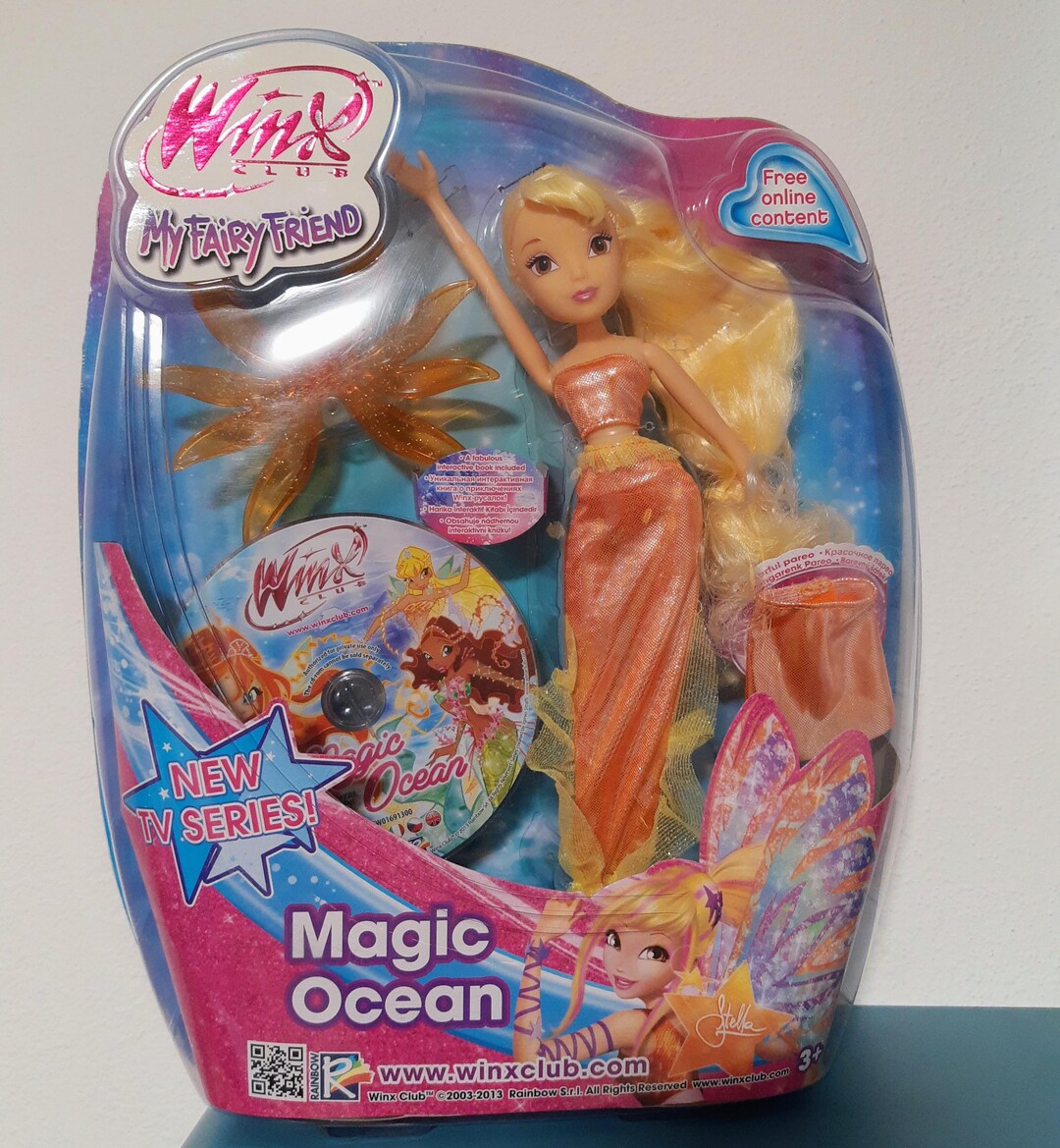 Winx Club Magic Ocean Stella Doll Witty Toys Fairy Enchantix - Etsy