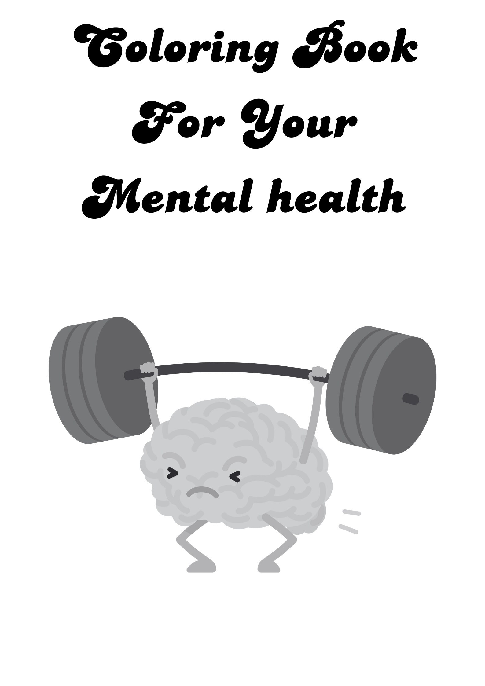 Printable Coloring Book for Your Mental Health With Quotes 20 Pages - Etsy