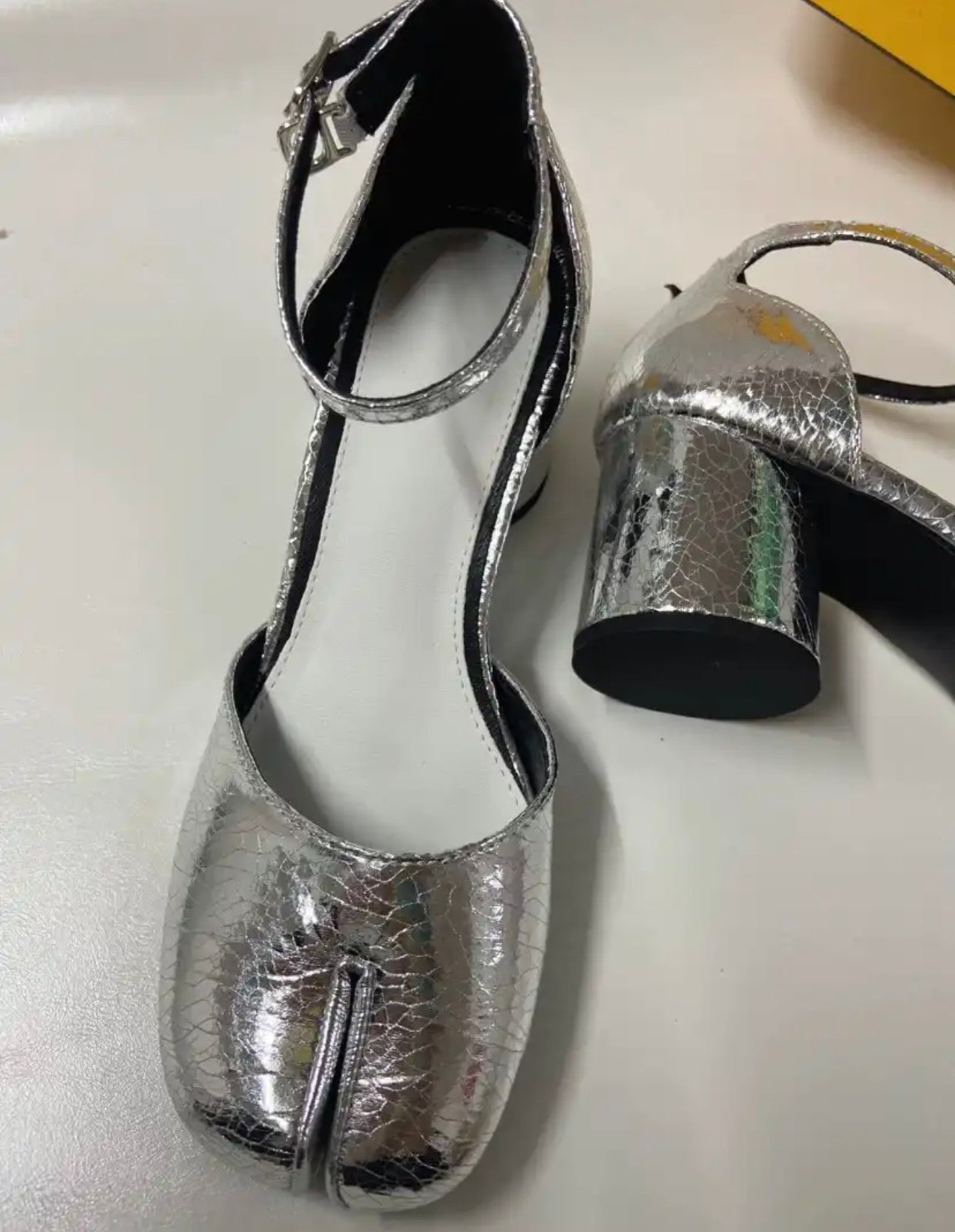 Handmade Vegan Leather Tabi Heels, Heeled Mary Jane Tabis, Tabi Shoes ...