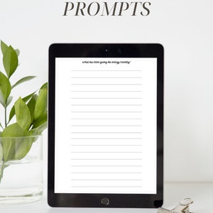 Digital Journal, Printable Journal, Digital Journaling Prompts ...