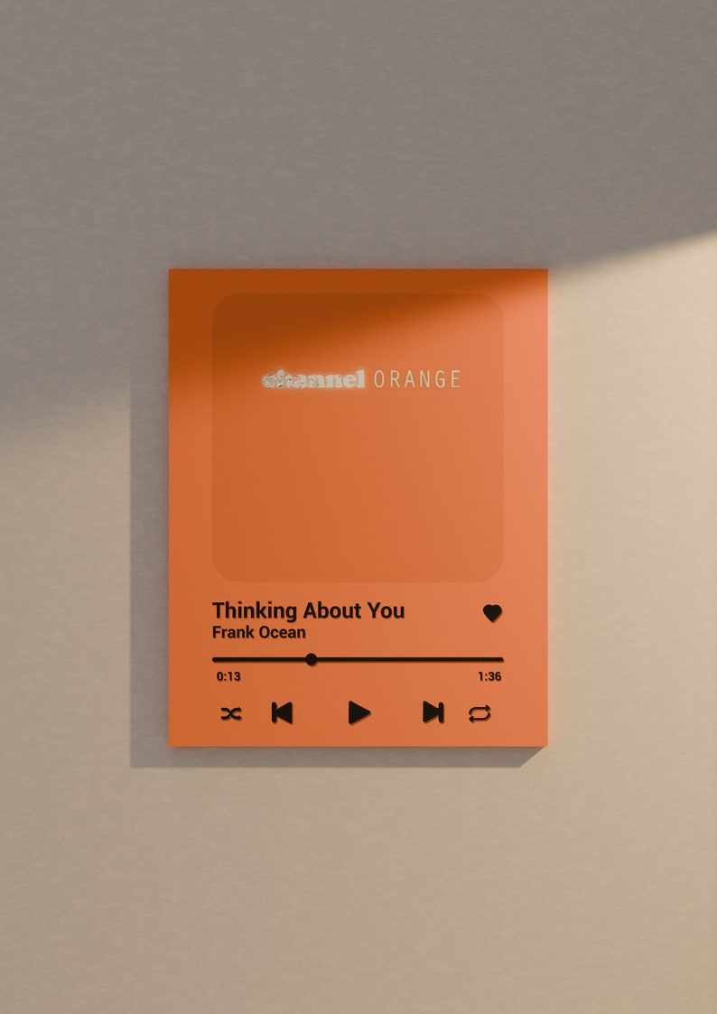 Custom Song Poster Choose Your Song, Custom Song Print, Music Wall Art ...