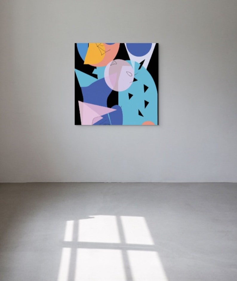 Wall Art serendipitous Sorrow Thought Provoking Emotional Piece Great ...