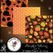 Pumpkin Whimsy Set 1 Digital Scrapbooking Papers 12 Jpg - Etsy