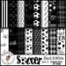 INSTANT DOWNLOAD Soccer Set 5 Black & White Digital Paper 20 Jpg Files ...