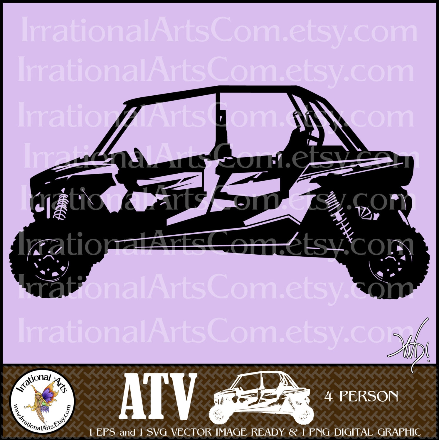 Vinyl Ready Atv Vectors