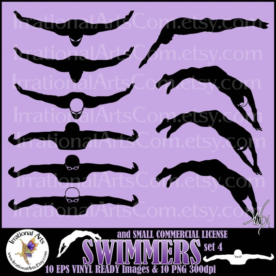 Girl Swim Team Clipart