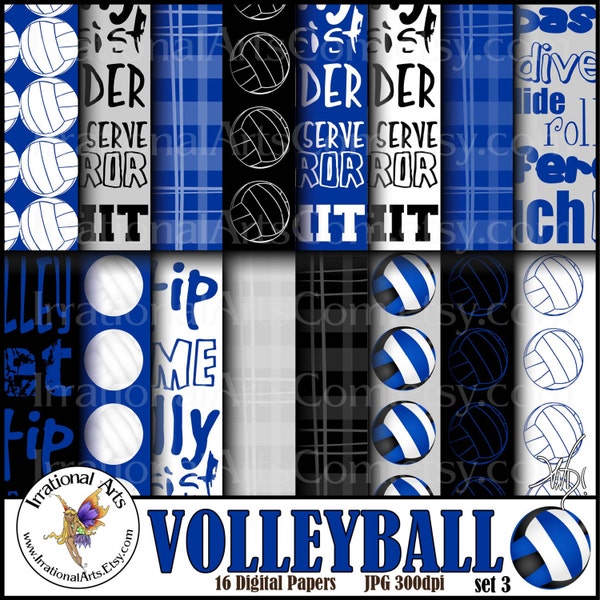 Royal Blue Volleyball Png - Etsy