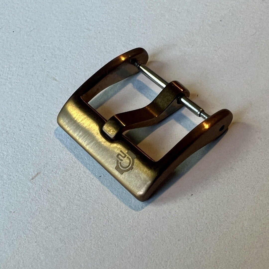 18mm Solid Modern Bronze Watch Strap Buckle - Other Sizes Available ...