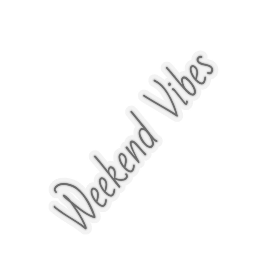 Weekend Vibes Sticker - Etsy