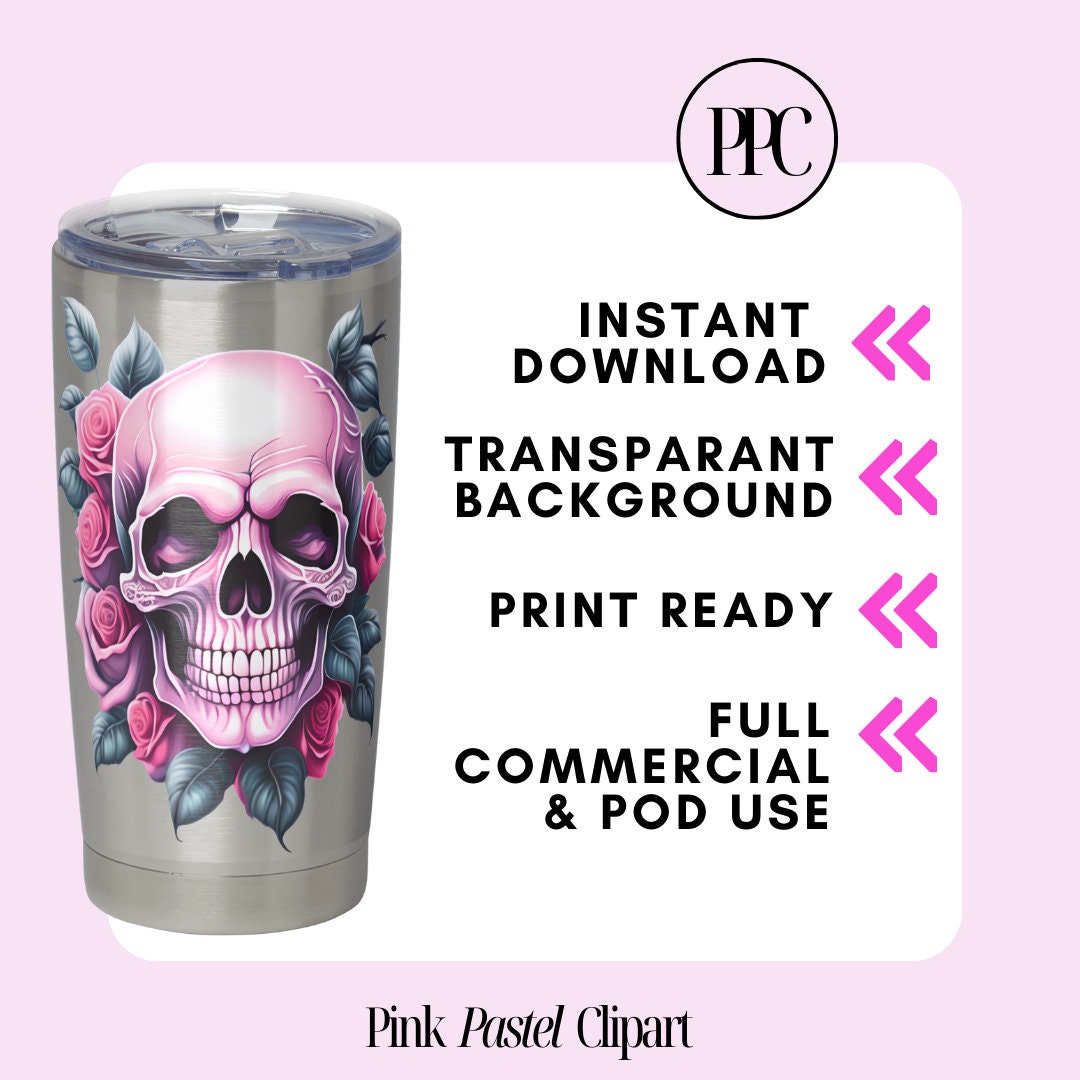 Pink Pastel Clipart Halloween Bundle | Cute Halloween Clipart | Pastel ...