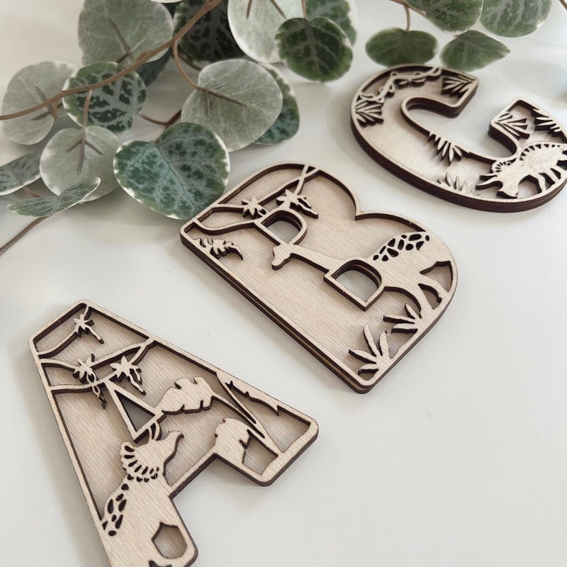 Decorative Wooden Letters - Etsy