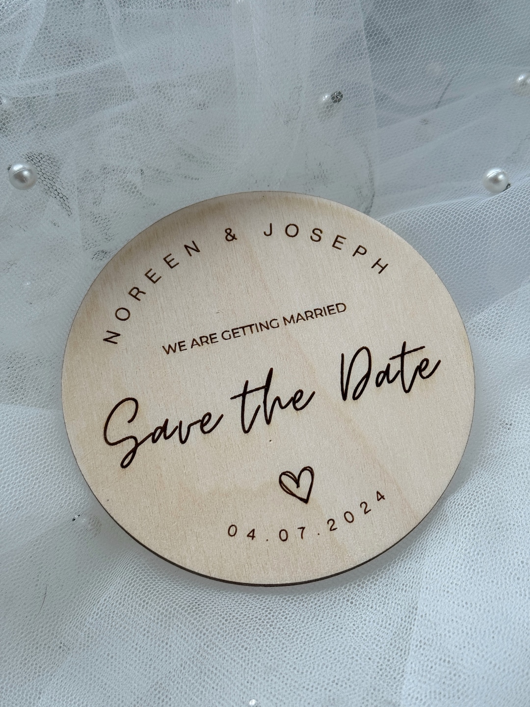 Wooden Save the Date| Wooden Wedding Invite | Rustic Wedding | Wedding ...