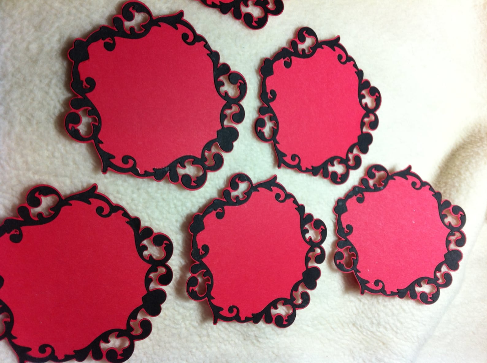 Lacy Labels...6 Piece Set of Very Elegant and Romantic - Etsy