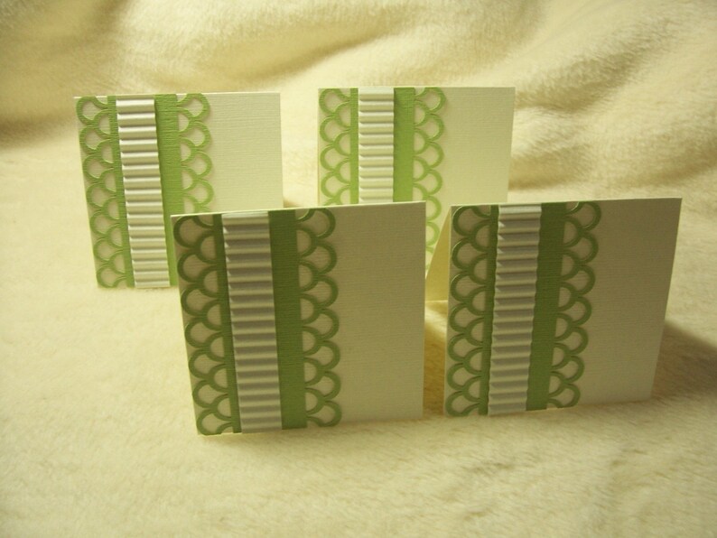 Mini Note Cards...4 Piece Set Very Lovely Mini Note Cards - Etsy
