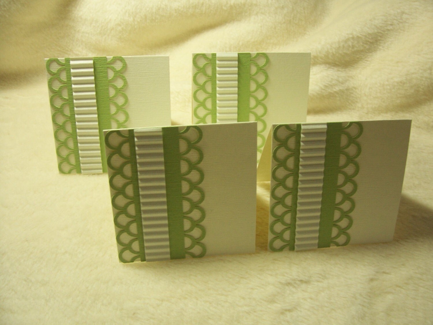 Mini Note Cards...4 Piece Set Very Lovely Mini Note Cards - Etsy