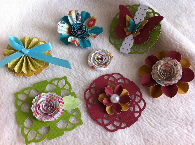 Homemade Embellishment Kit...7 Piece Set of Very Lovely - Etsy