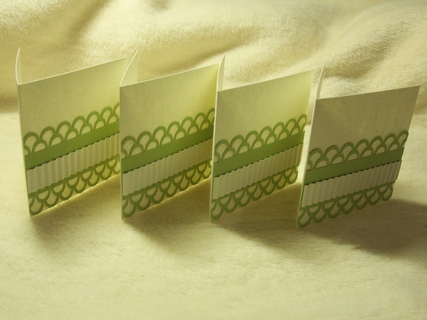 Mini Note Cards...4 Piece Set Very Lovely Mini Note Cards - Etsy