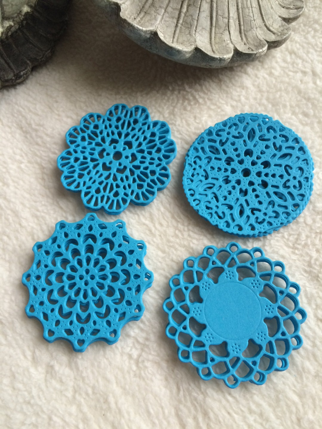 Mini Paper Doilies...20 Piece Set of Very Cute and Charming Mini Paper ...
