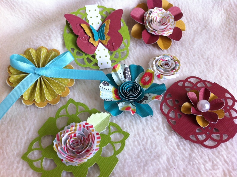 Homemade Embellishment Kit...7 Piece Set of Very Lovely - Etsy