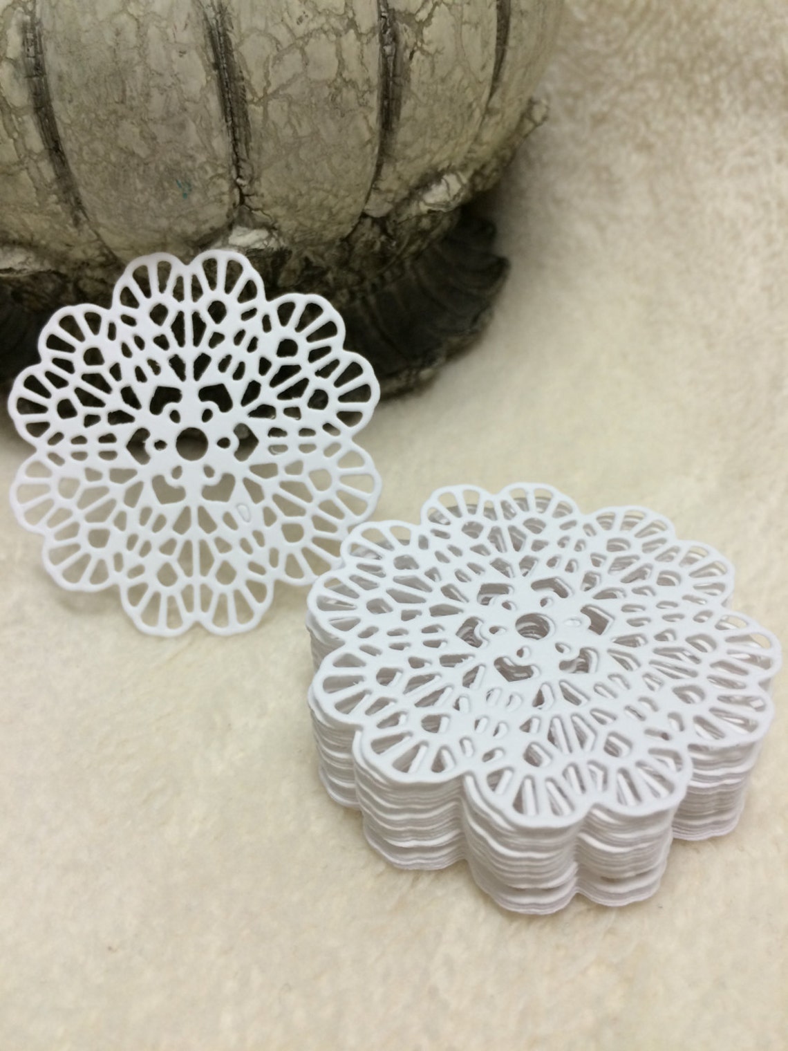Mini Paper Doilies...100 Piece Set of Very Cute and Adorable Mini Paper ...