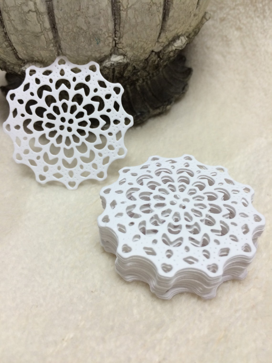 Mini Paper Doilies...100 Piece Set of Very Cute and Adorable Mini Paper ...
