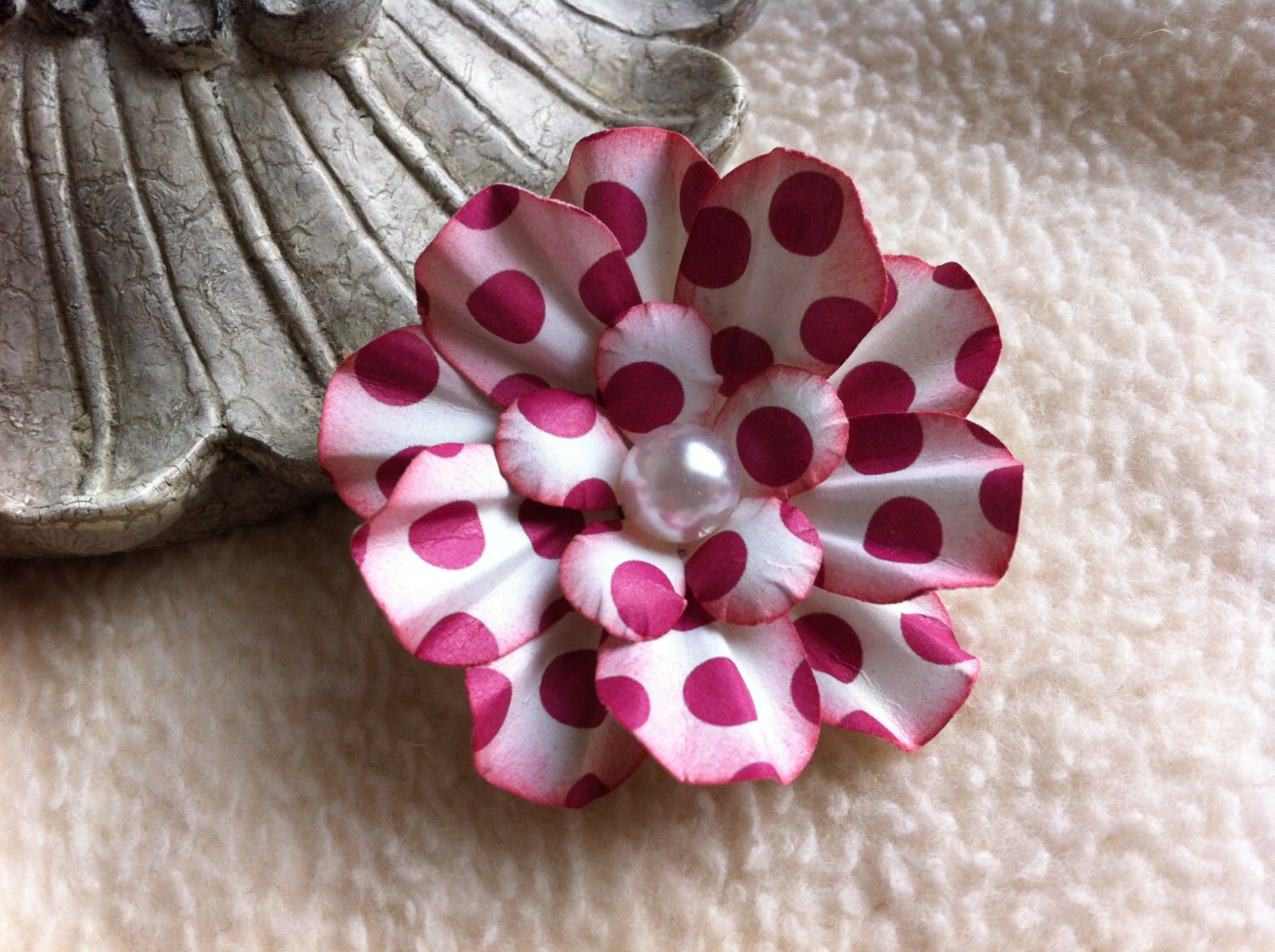 Paper Flowers...4 Piece Set of Very Beautiful Here is Happy Handmade ...