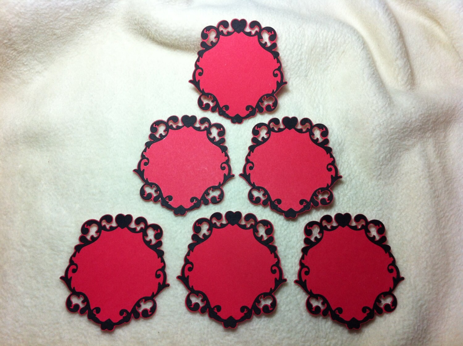 Lacy Labels...6 Piece Set of Very Elegant and Romantic - Etsy