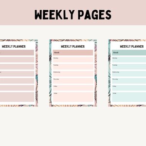 Printable Teacher Weekly Planner for 2024 School Year - Instant Digital ...