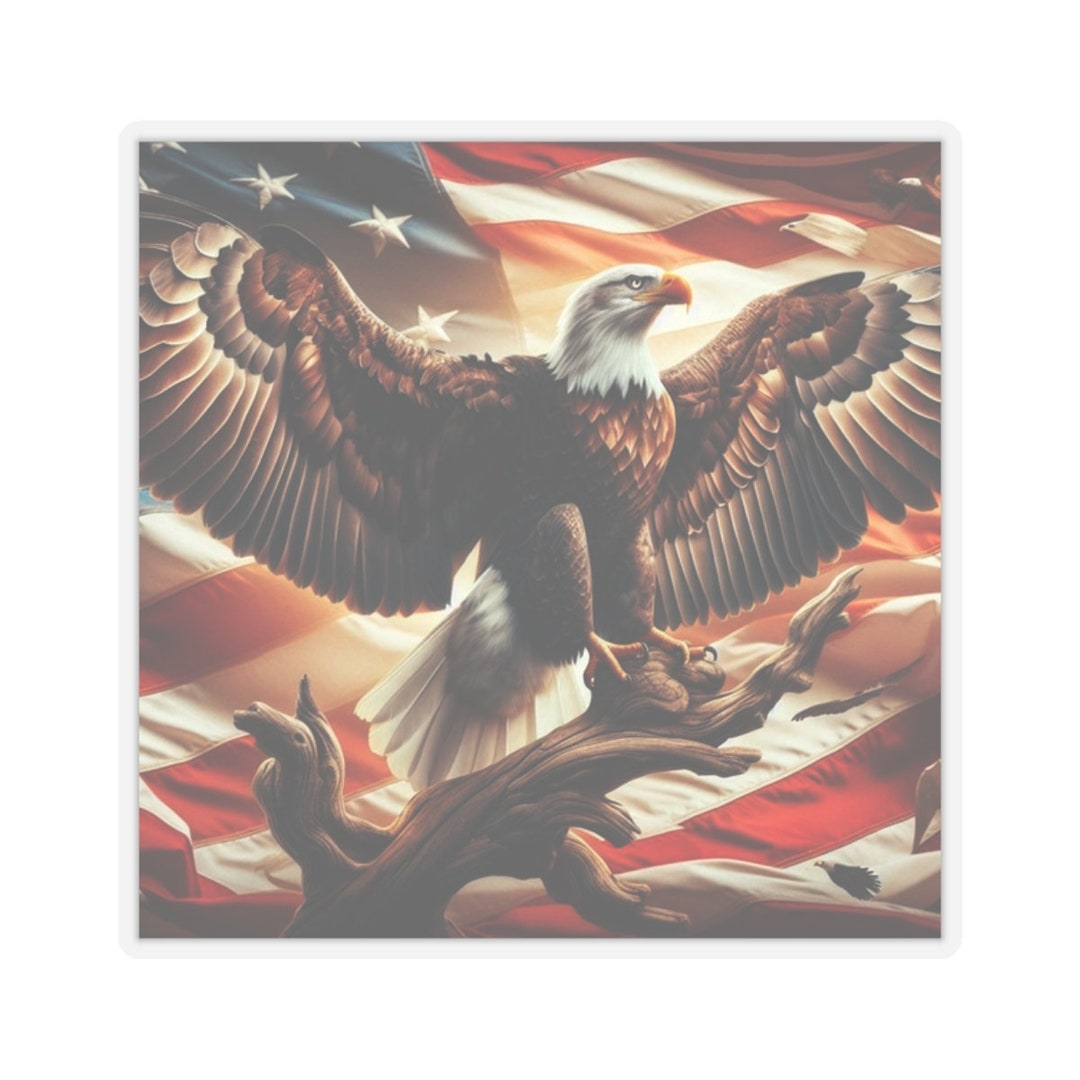 American Eagle Sticker - Etsy