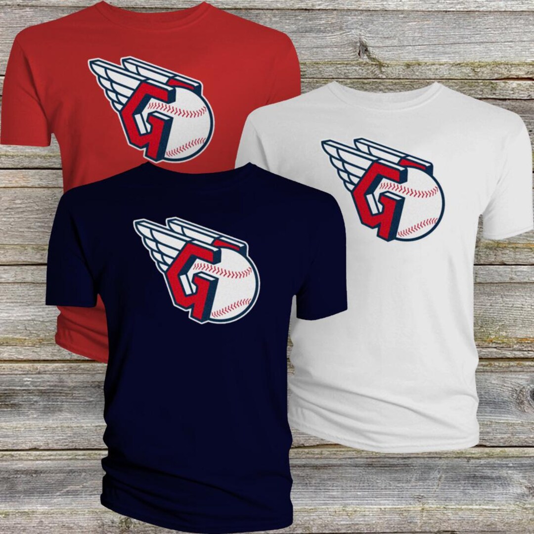 Guardians T-shirt Logo Cleveland Graphic Cotton C - Etsy