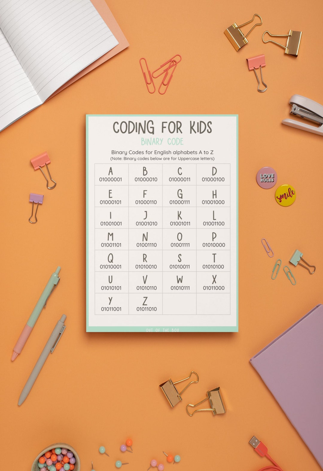 Coding for Kids (binary Code), Kindergarten Worksheet, Lesson Plan ...