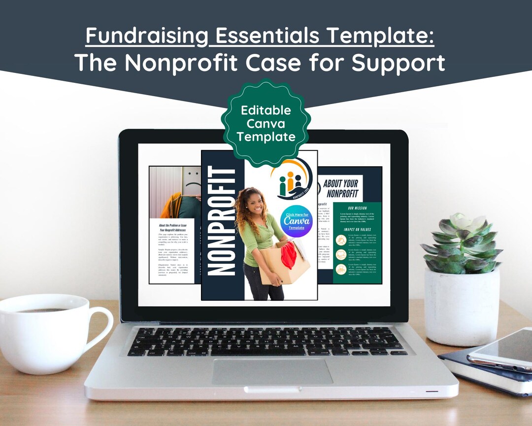 The Nonprofit Case for Support (canva Template) - Etsy