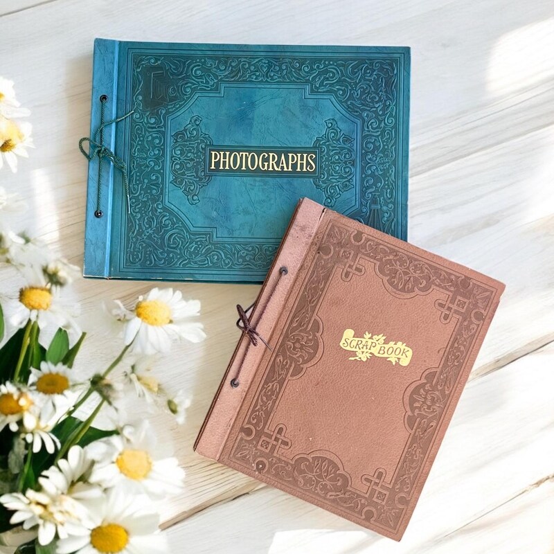 Blank Scrapbook Album - Etsy