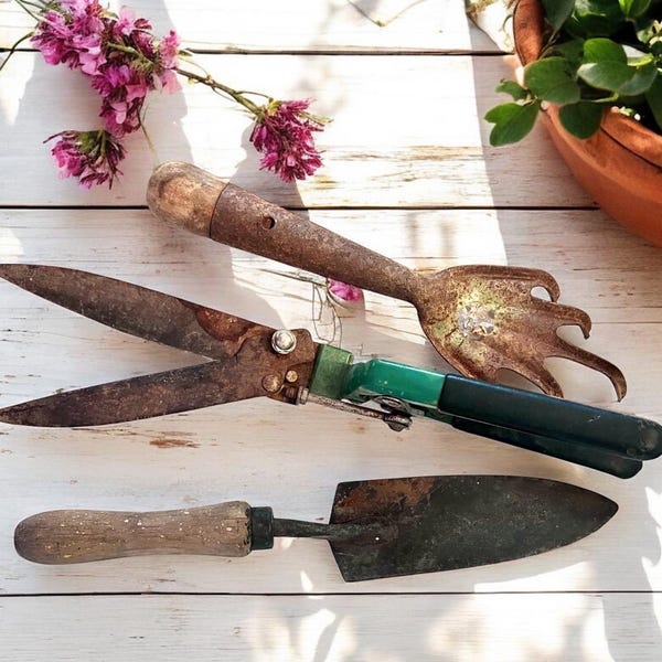 Antique Garden Tools - Etsy