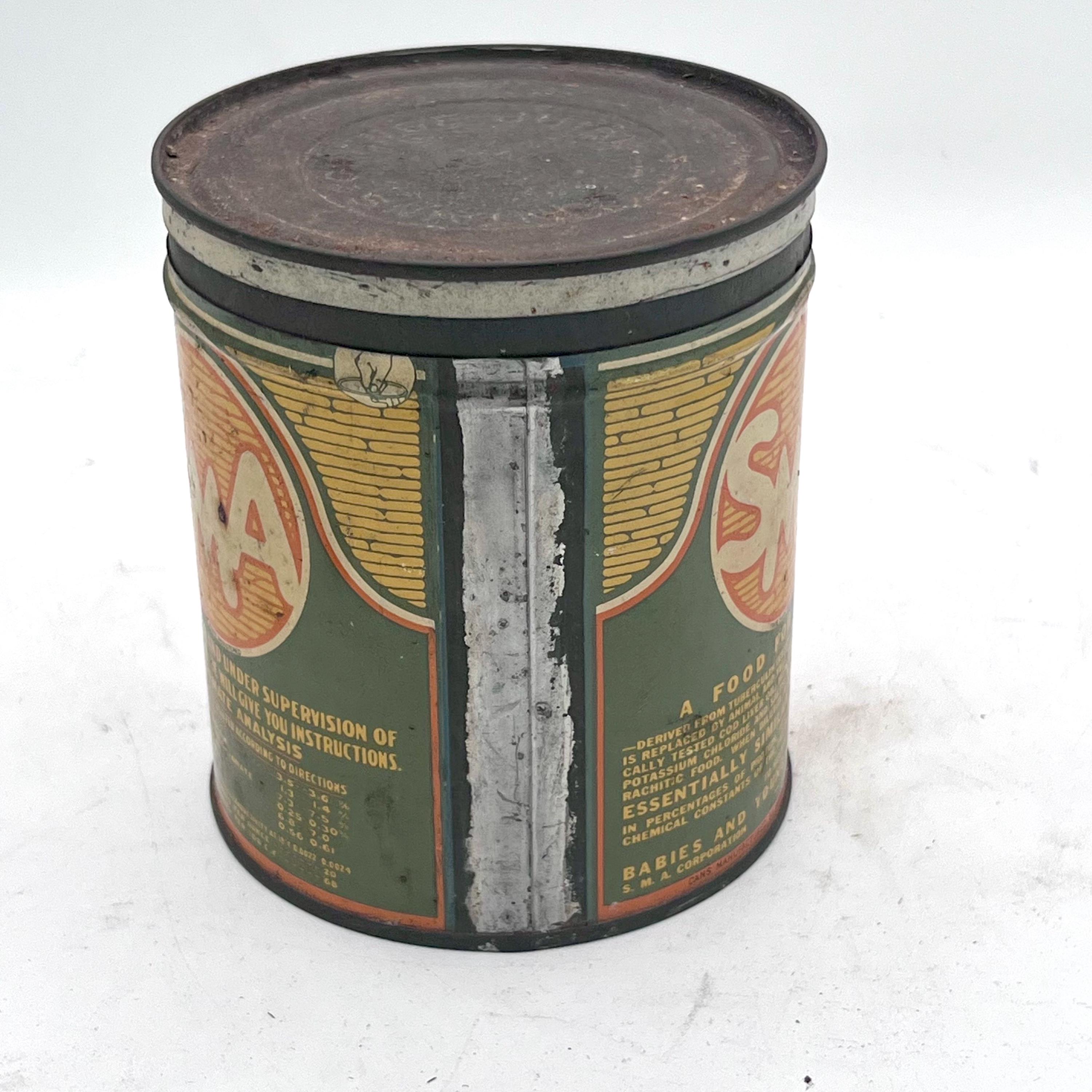 Antique Baby Food Formula Tin/sma Baby Food Tin/antique Advertising Box ...