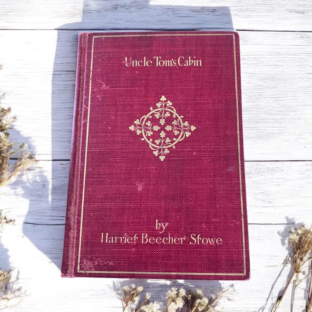 Harriet Beecher Stowe UNCLE TOMS CABIN by Rand Mcnally Co Rare ...
