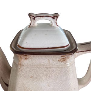 Antique Alfred Meakin Tea Leaf Ironstone Rectangular Gold Trim Stained ...