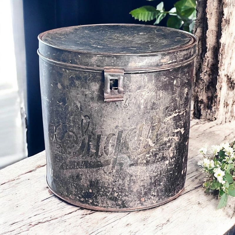 Antique Canisters - Etsy
