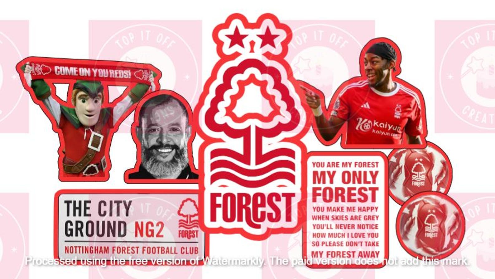 Football Liverpool Cake Topper Set OTHER TEAMS AVAILABLE - Etsy