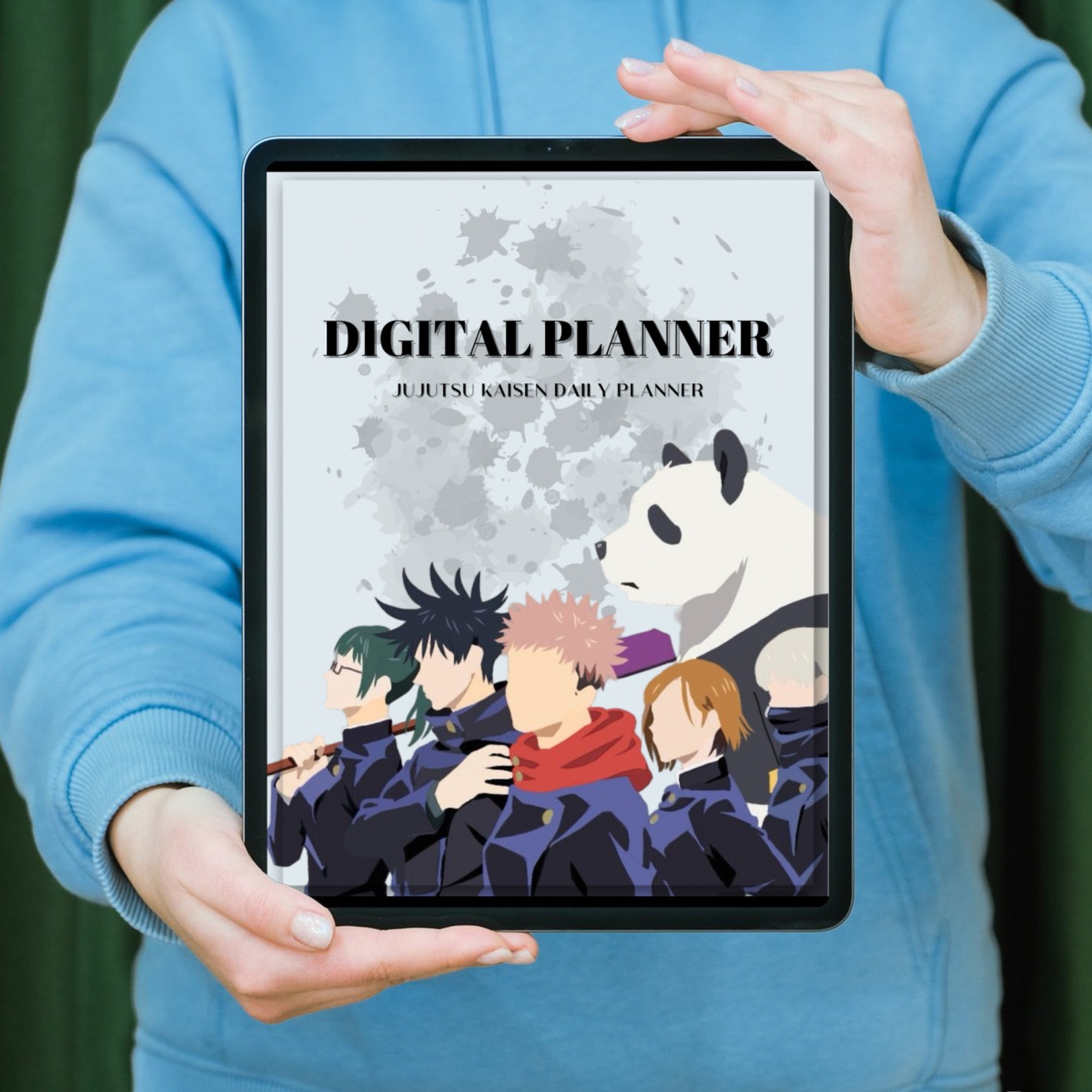 Digital Anime Planner20 Pagesdaily Monthly Plannermeal Planto Do ...