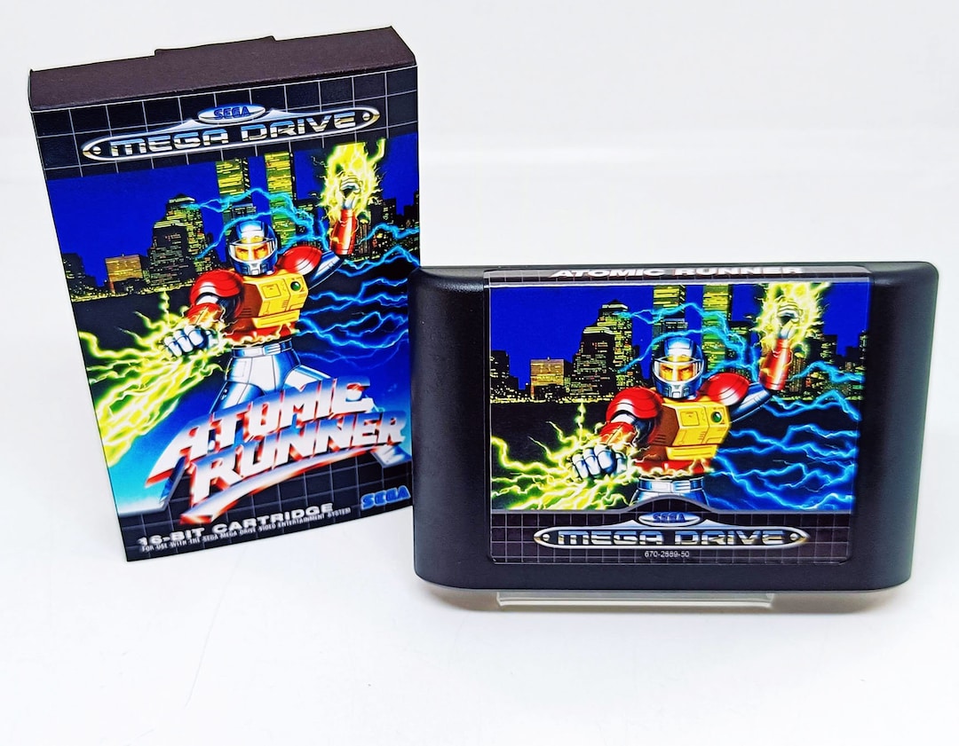 Atomic Runner SEGA Mega Drive Genesis - Etsy